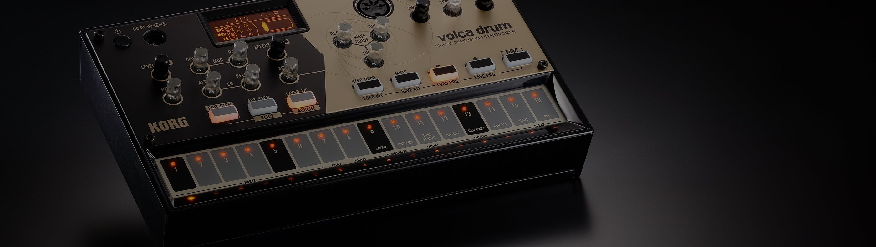 Korg Volca Drum Digital Percussion Synthesizer – Kraft Music
