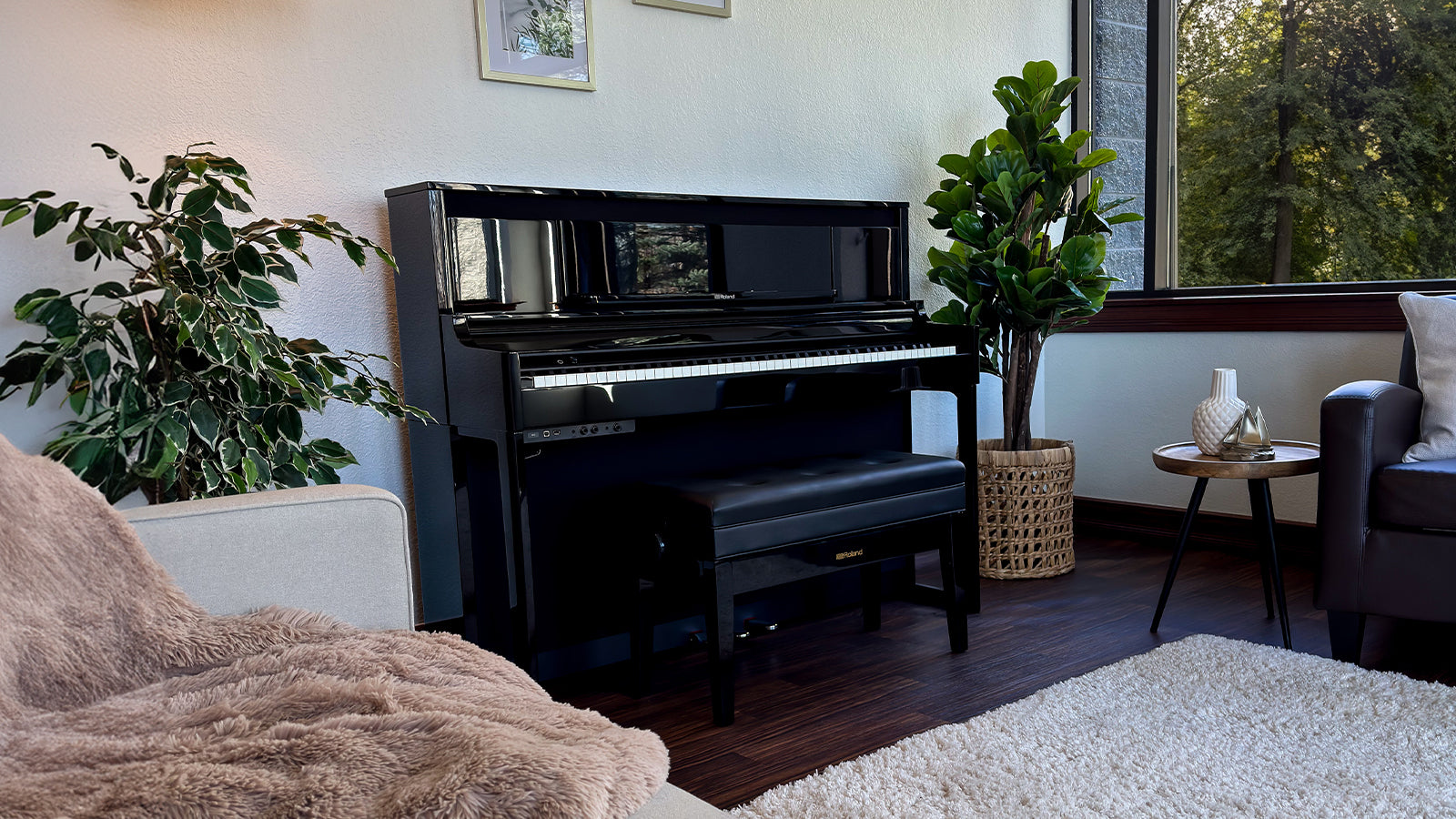 Roland LX-6 Upright Digital Piano – Kraft Music