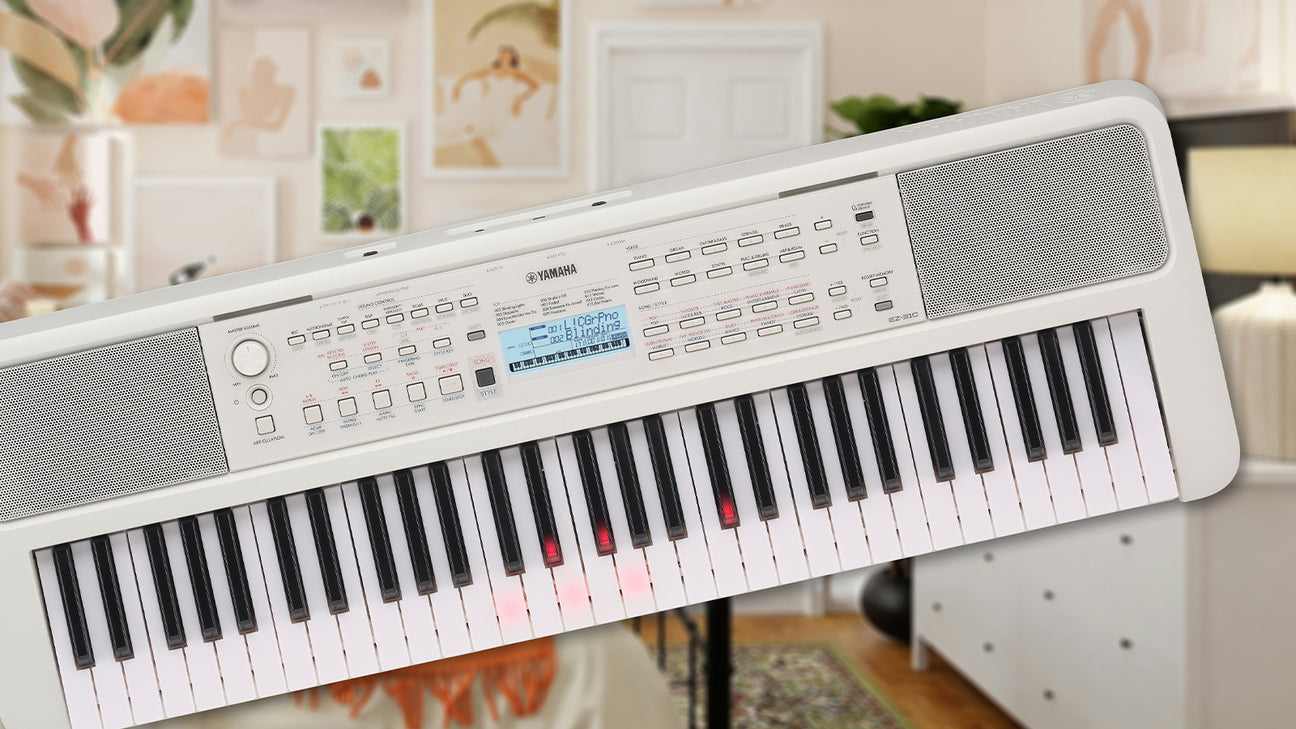 Yamaha EZ-310 Portable Keyboard with Lighted Keys - Save w/ Bundles! – Kraft Music