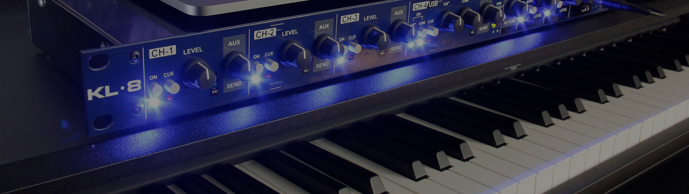 Radial KL-8 Rackmount Keyboard Mixer – Kraft Music