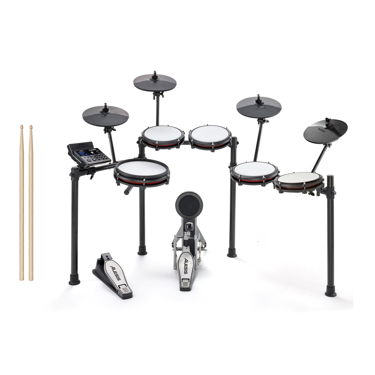 Alesis Nitro Max Mesh Electronic Drum Set W/ EXPANSION PACK – Kraft Music