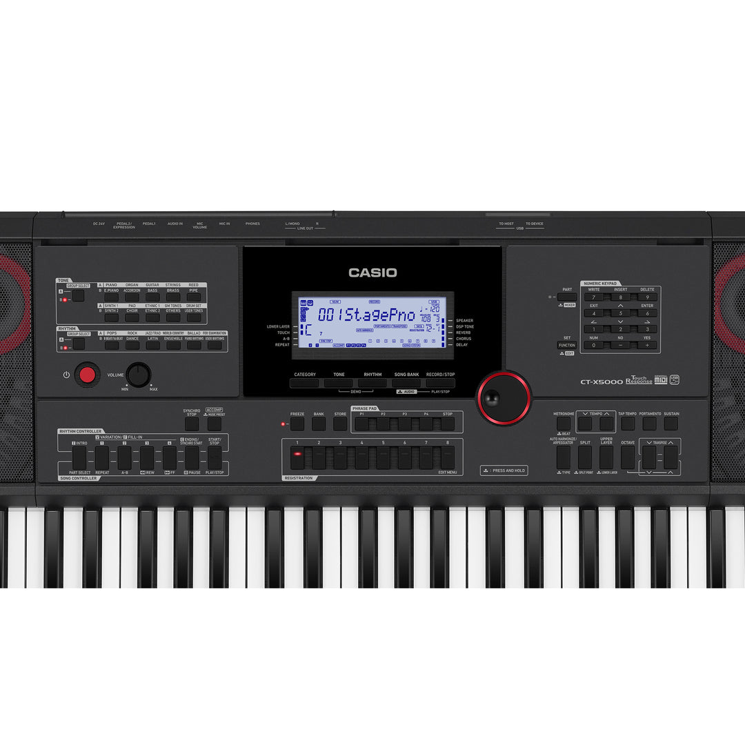 Casio CT-X5000 61-Key Portable Keyboard – Kraft Music