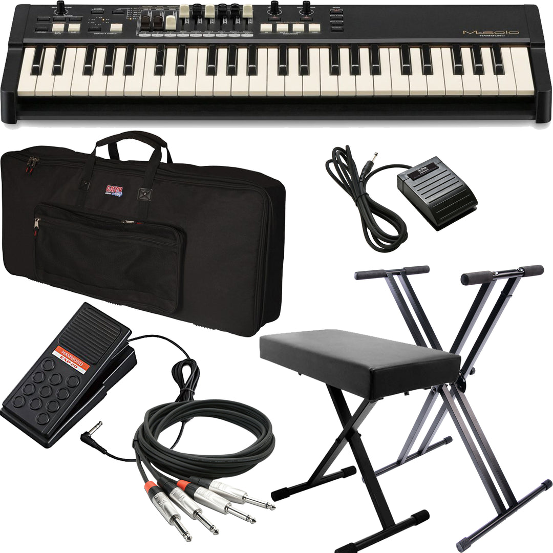 Hammond M-solo Organ - Black STAGE KIT – Kraft Music