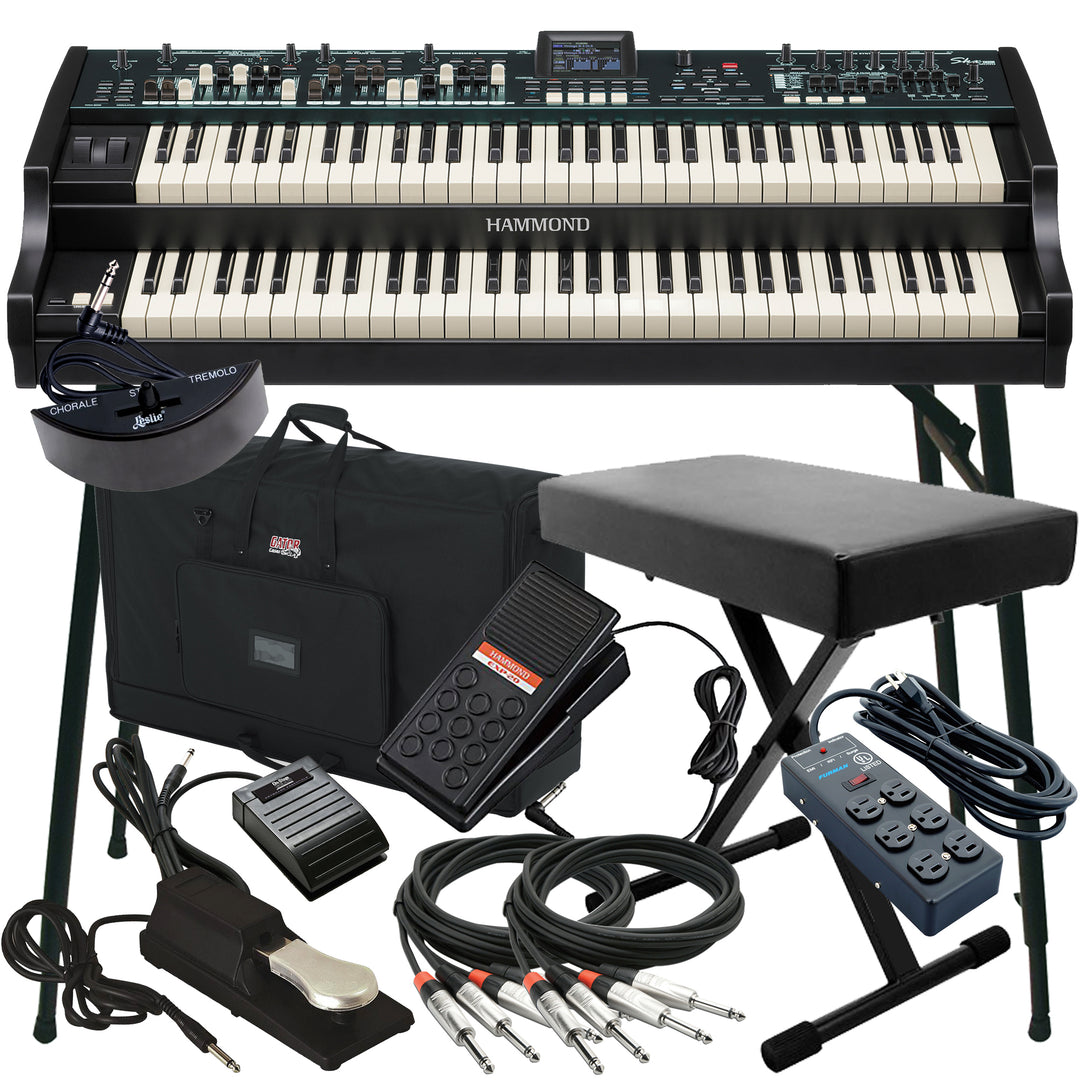 Hammond Skx Pro Dual Manual Stage Keyboard STAGE KIT – Kraft Music