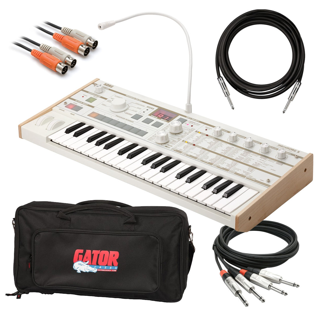 Korg microKORG-S Synthesizer / Vocoder STAGE RIG – Kraft Music