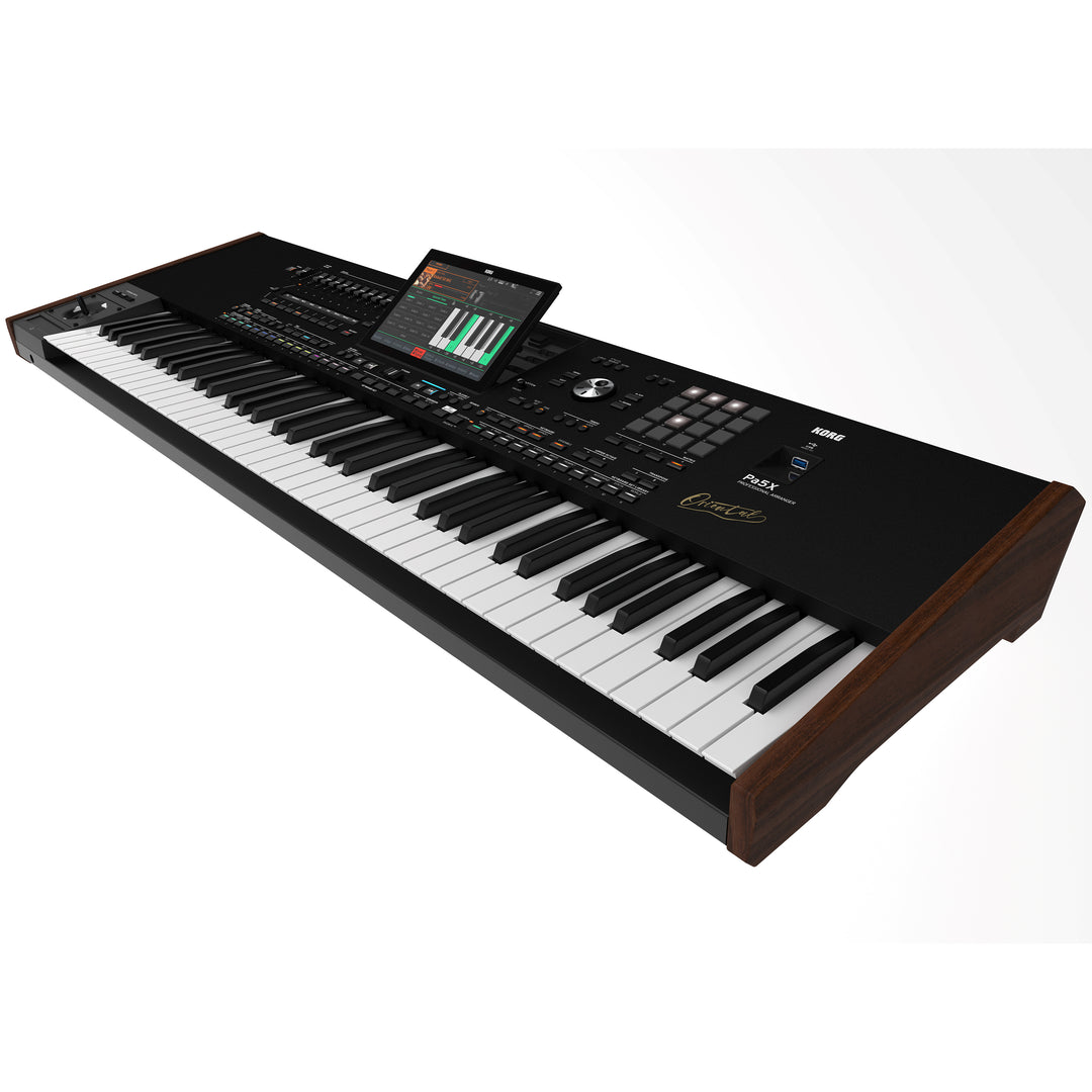 Korg PA5X Oriental 76-key Arranger Workstation Keyboard MONITOR KIT ...