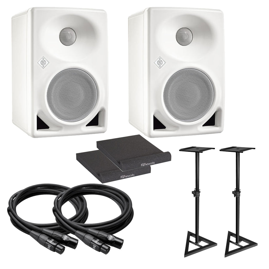 Neumann KH 80 DSP W 4" 2-Way Powered Monitor - White STUDIO ESSENTIALS – Kraft Music