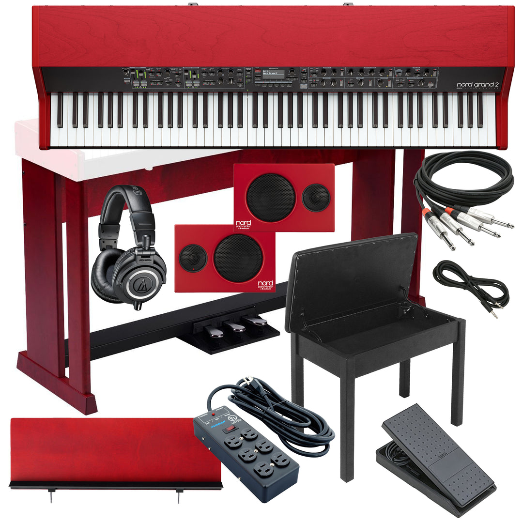 Nord Grand 2 Stage Piano COMPLETE HOME BUNDLE – Kraft Music