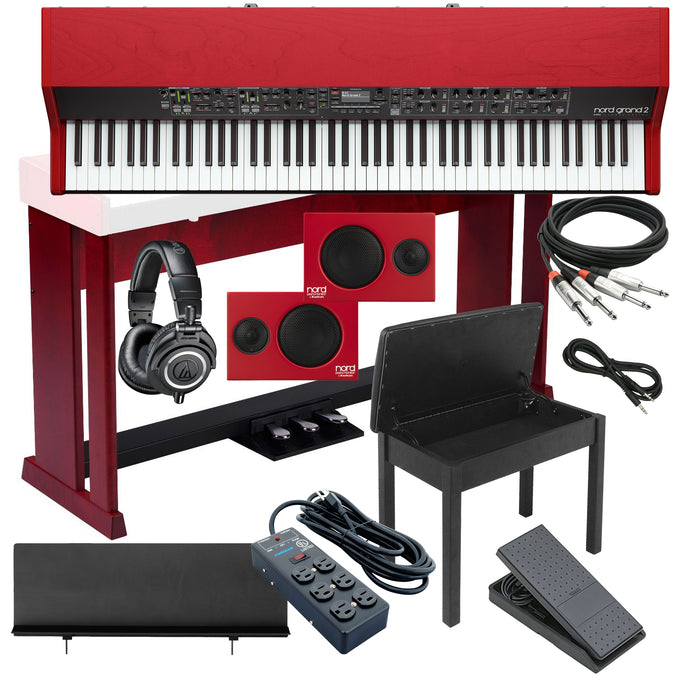 Nord Grand 2 Stage Piano COMPLETE HOME BUNDLE – Kraft Music