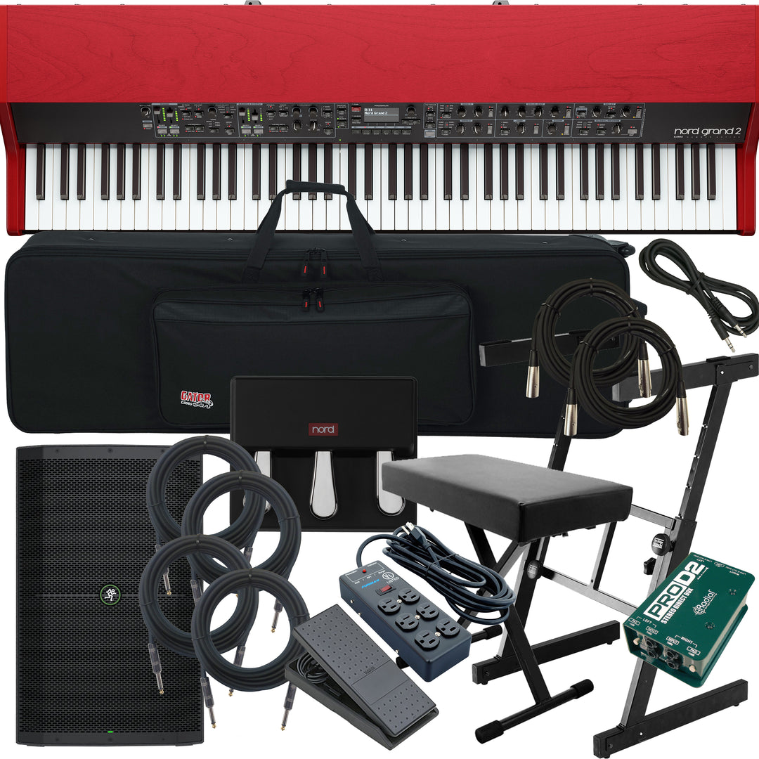Nord Grand 2 Stage Piano COMPLETE STAGE BUNDLE – Kraft Music