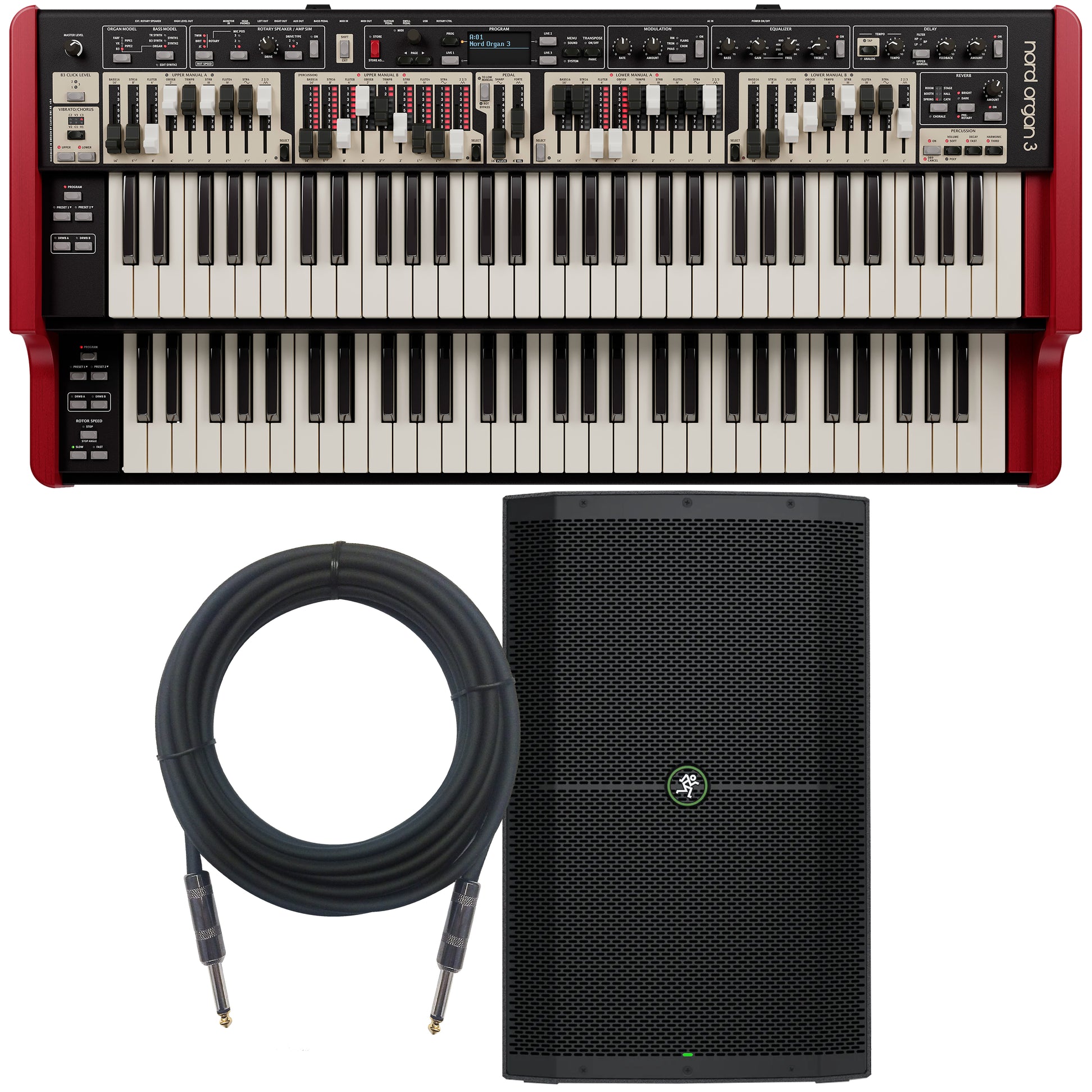Nord Organ 3 Dual Manual Organ MONITOR KIT – Kraft Music