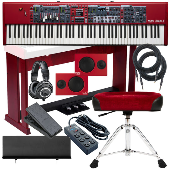 Nord Stage 4 88 Stage Keyboard COMPLETE HOME BUNDLE – Kraft Music