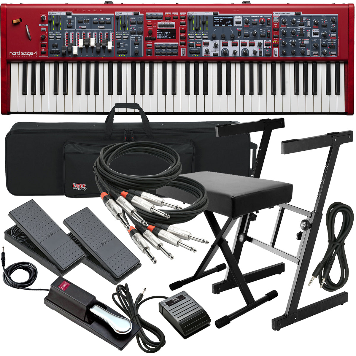Nord Stage 4 73 Stage Keyboard STAGE RIG – Kraft Music