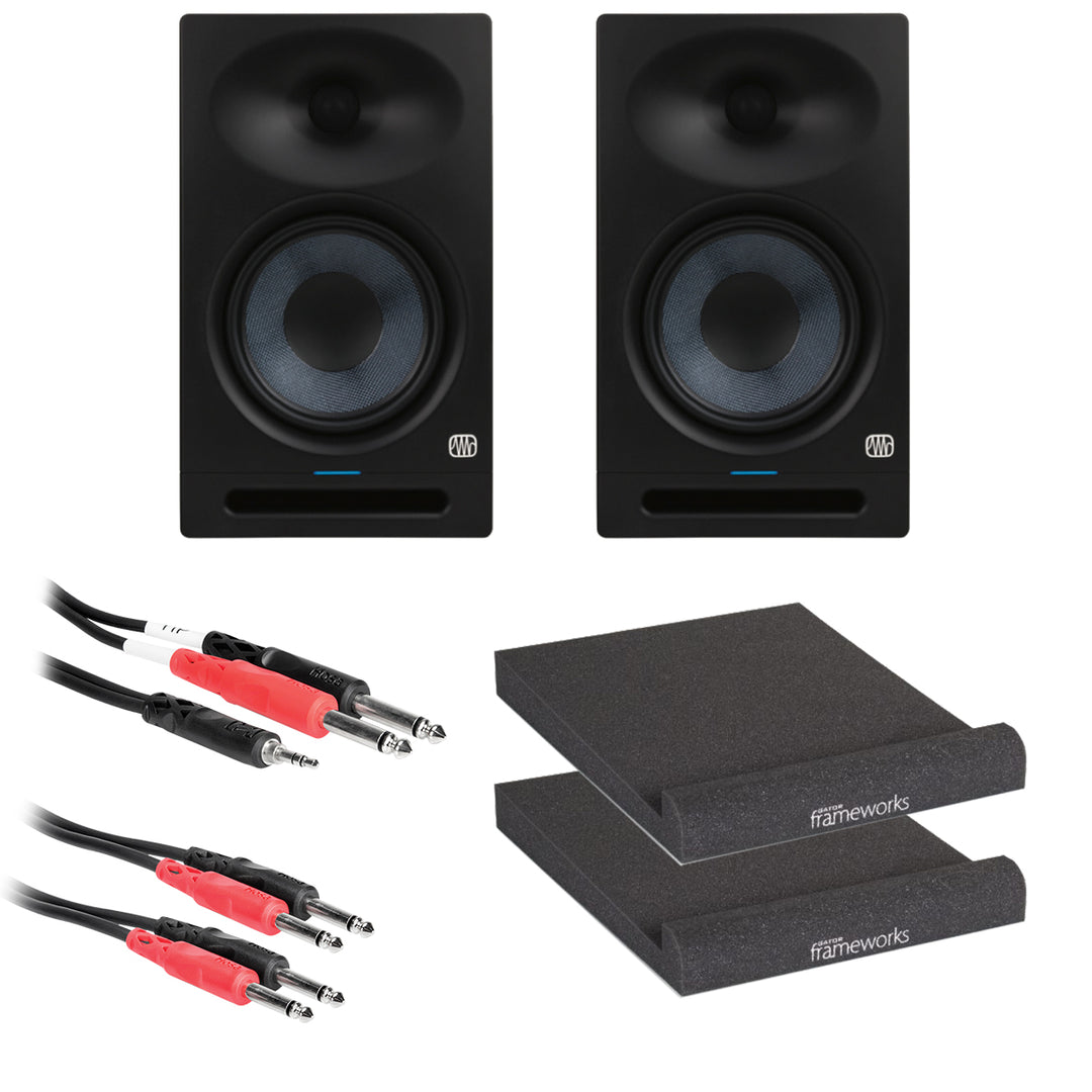 PreSonus Eris Studio 8 8" Active Studio Monitor with EBM Waveguide STU – Kraft Music