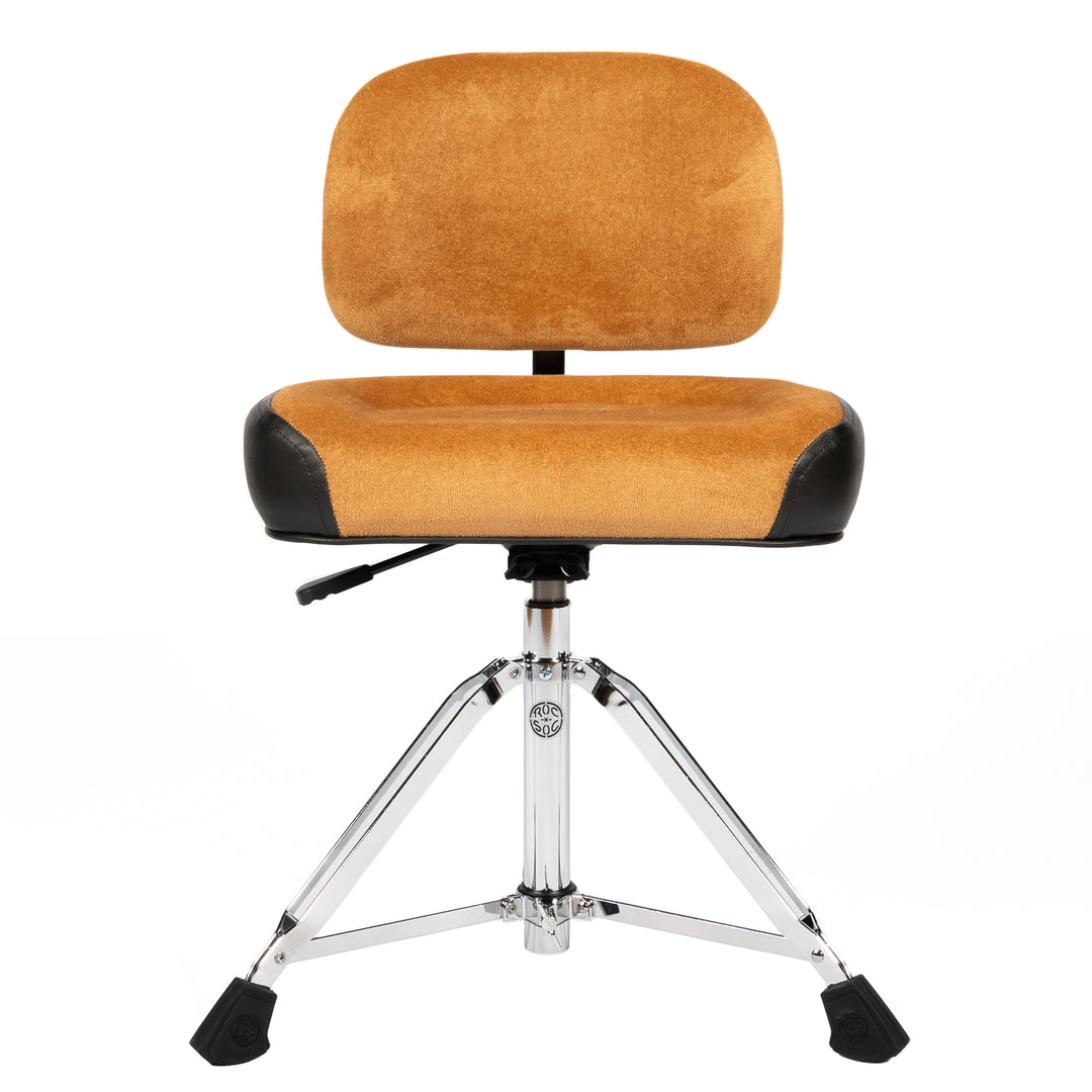 Roc-N-Soc Nitro Square Throne - Tan W/ BACKREST – Kraft Music