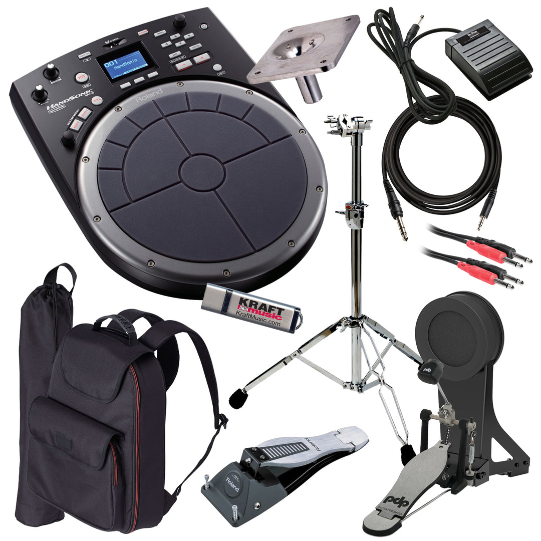 Roland HandSonic HPD-20 Digital Hand Percussion Controller COMPLETE DR ...