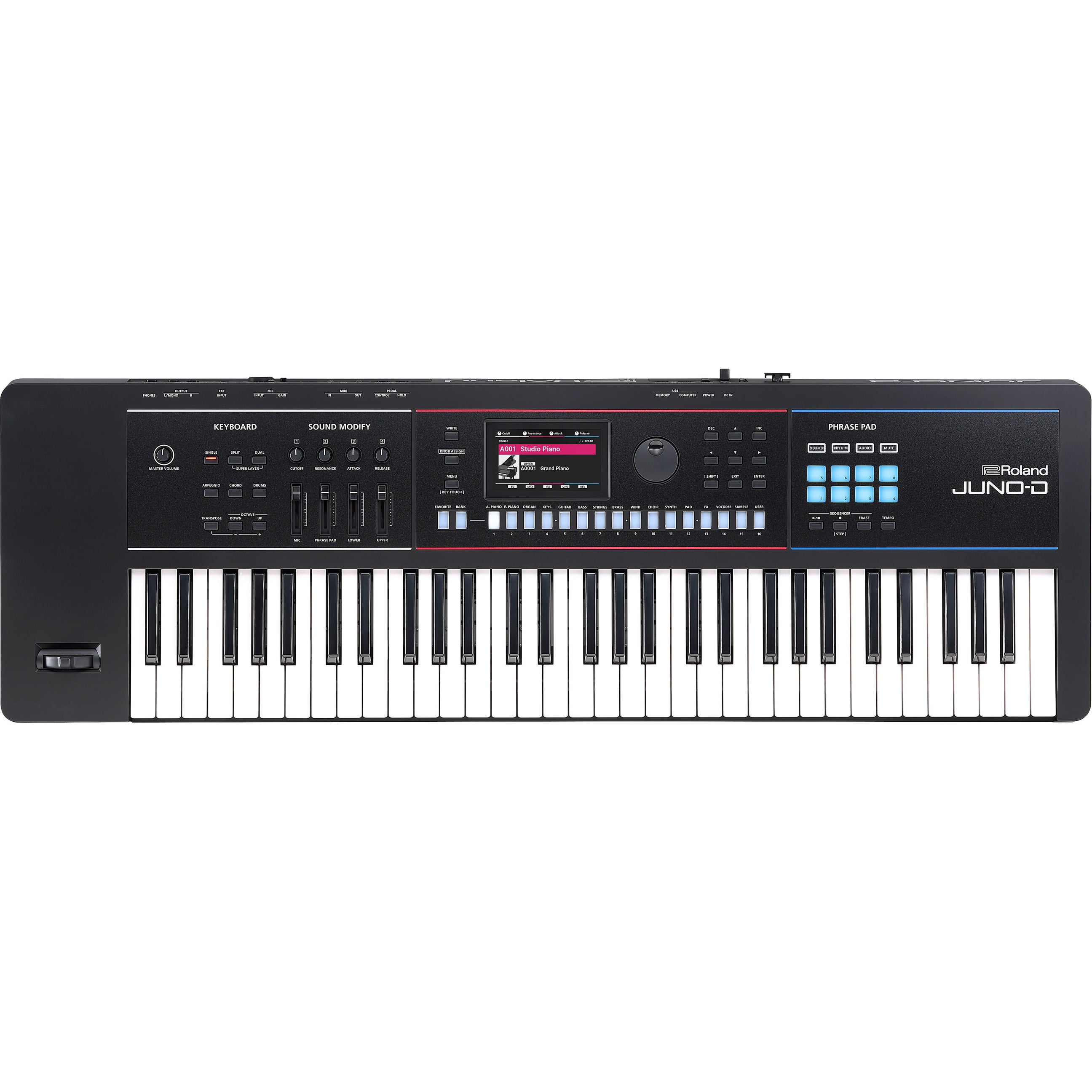 Roland Juno-D6 61-Key Synthesizer – Kraft Music