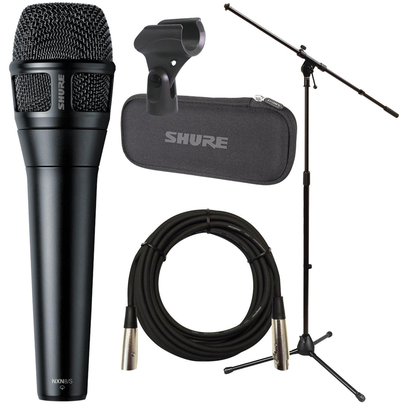 Shure Nexadyne 8/S Supercardioid Dynamic Vocal Microphone PERFORMER PA – Kraft Music