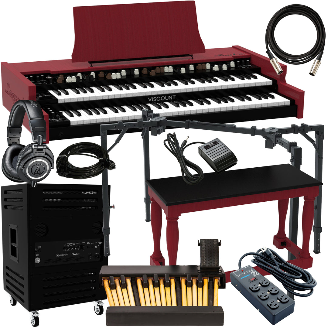 Viscount Legend SOUL 261 Digital Tonewheel Organ ULTRA BUNDLE – Kraft Music