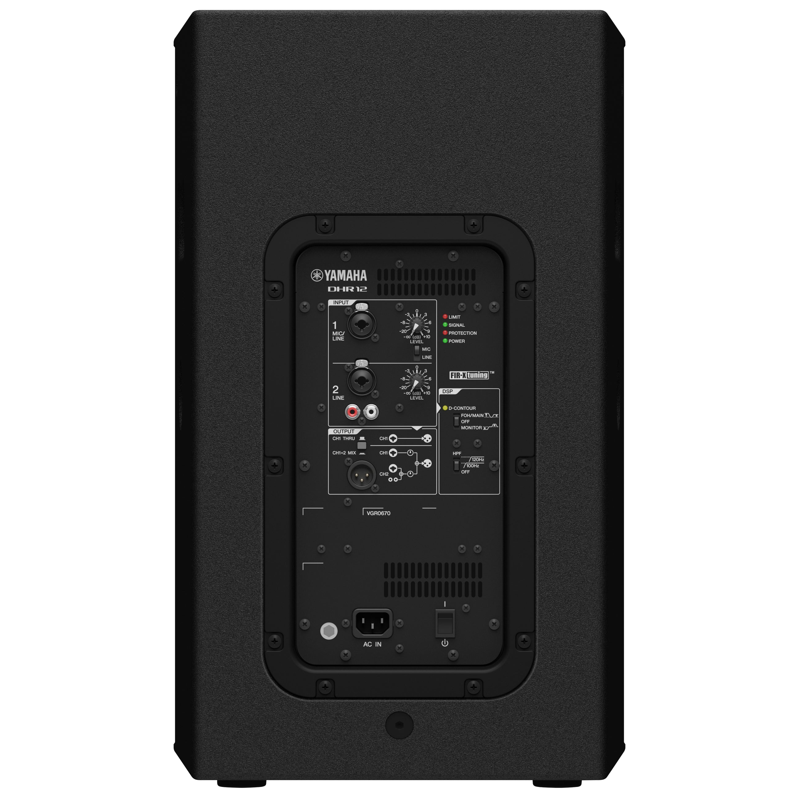 Yamaha DHR12 12" Powered PA Speaker – Kraft Music