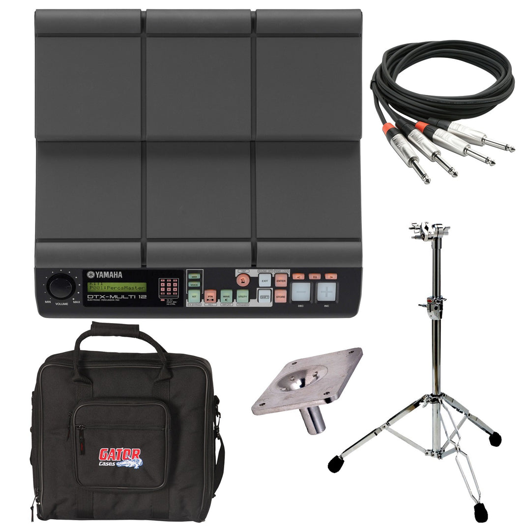 Yamaha DTX-Multi 12 Electronic Percussion Pad STAGE RIG – Kraft Music