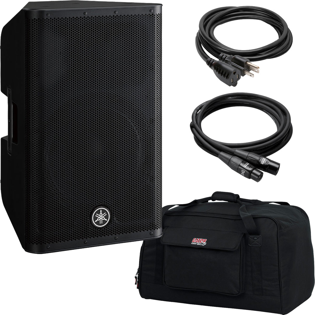 Yamaha DXR12 MKII Powered PA Speaker PERFORMER PAK – Kraft Music