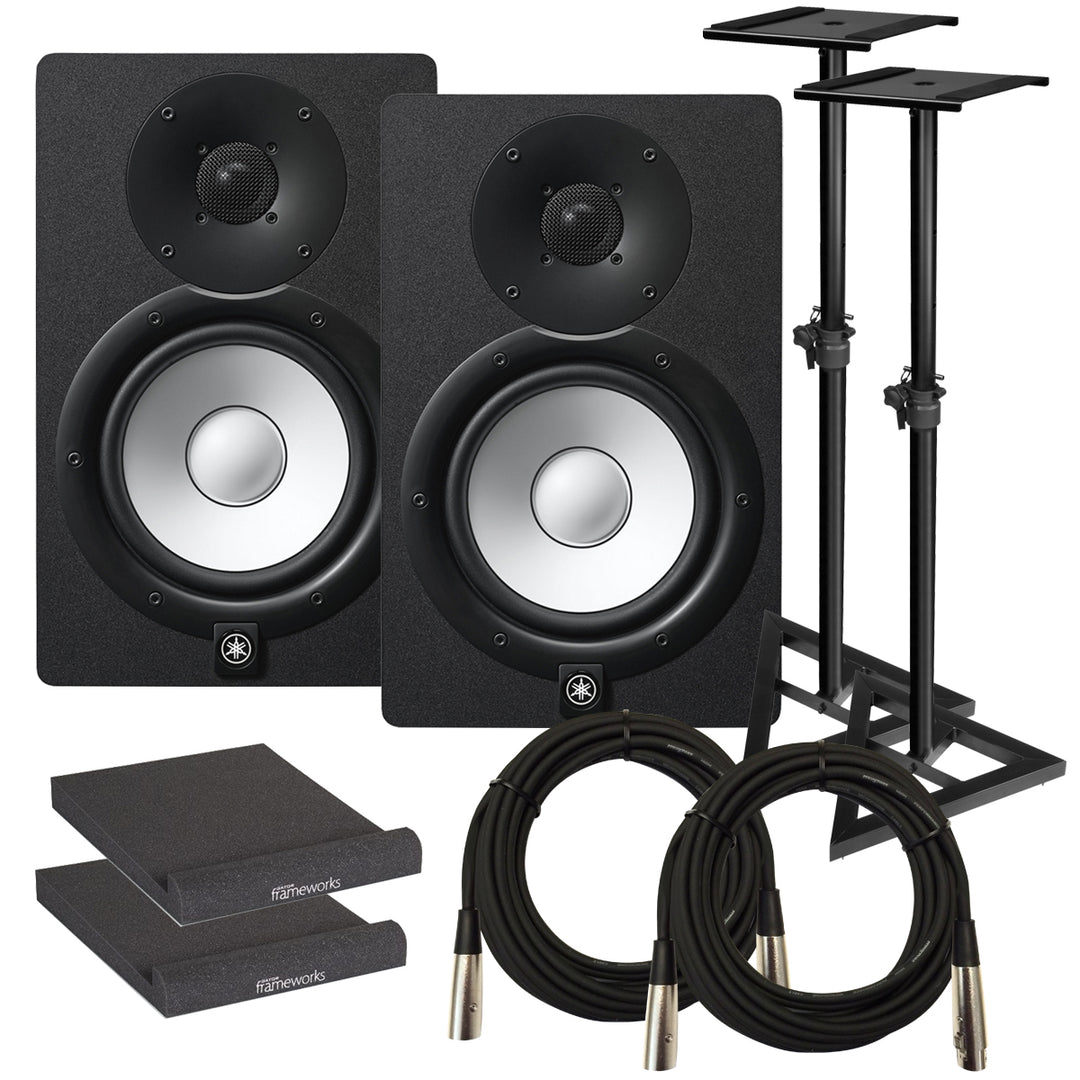 Yamaha HS7 6.5" Powered Studio Monitor Speaker STUDIO KIT – Kraft Music