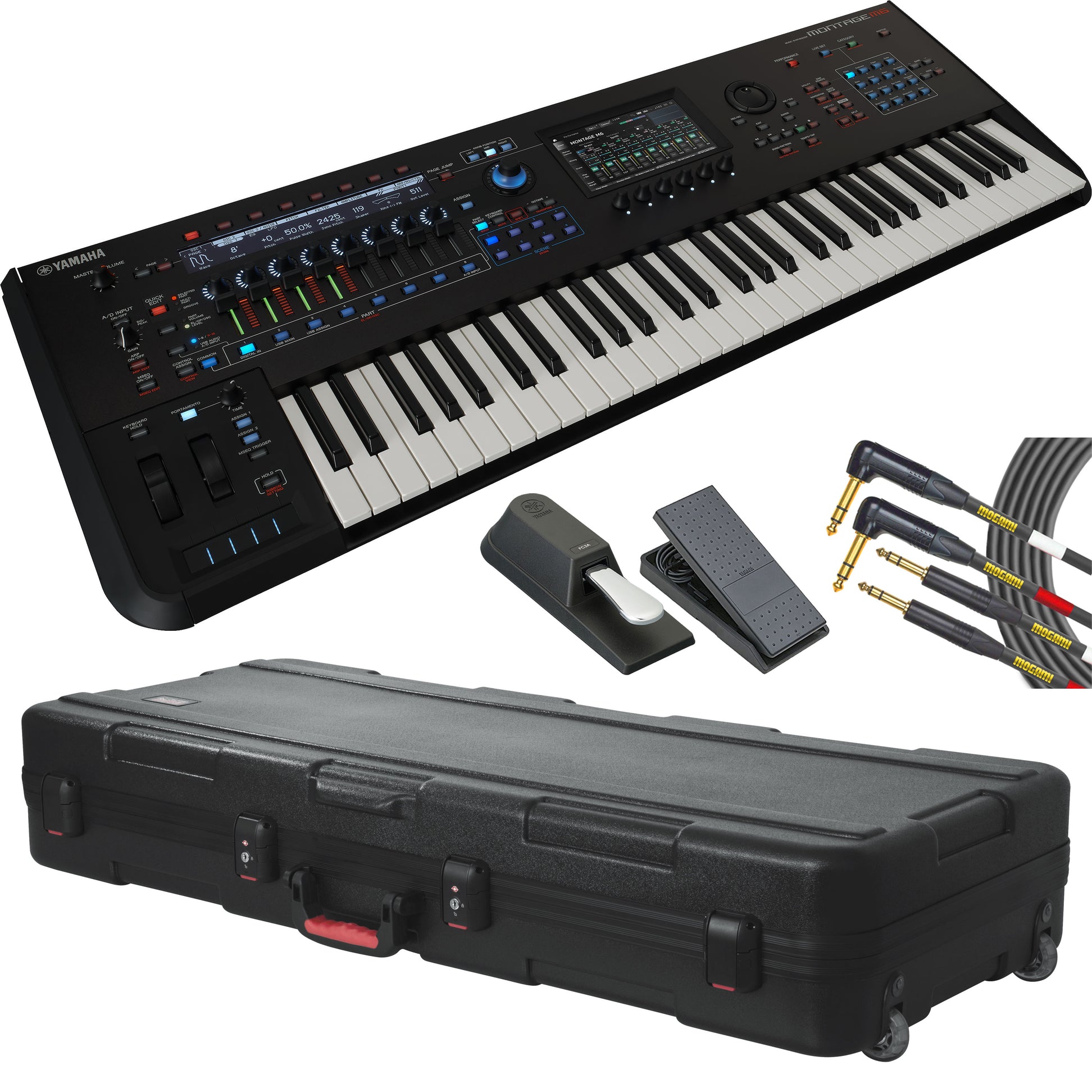 Yamaha Montage M6 Synthesizer STAGE RIG – Kraft Music
