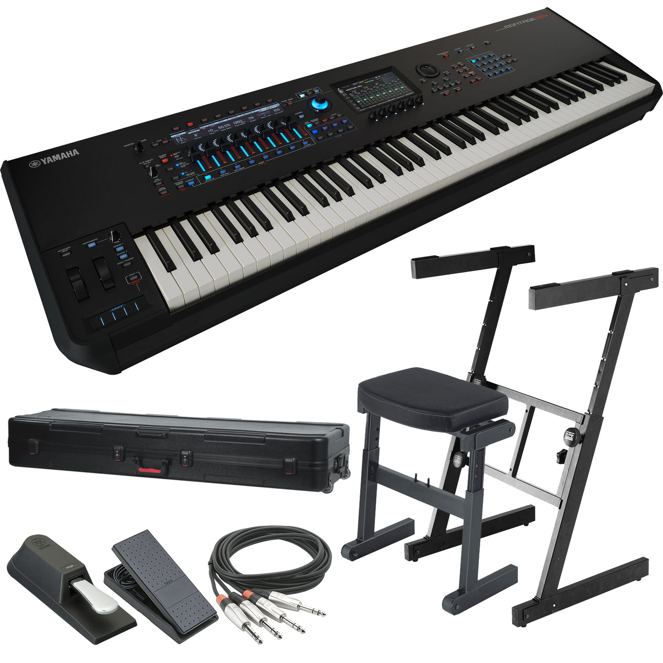 Yamaha Montage M8x Synthesizer KEY ESSENTIALS BUNDLE – Kraft Music