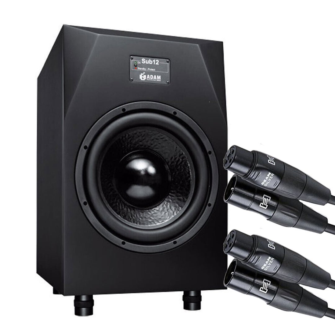 Adam Audio Sub12 12" Powered Subwoofer CABLE KIT – Kraft Music