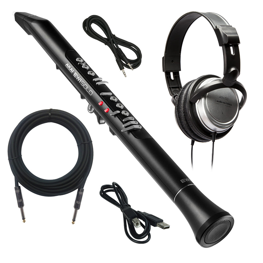 Akai Professional EWI Solo Electronic Wind Instrument BONUS PAK – Kraft ...