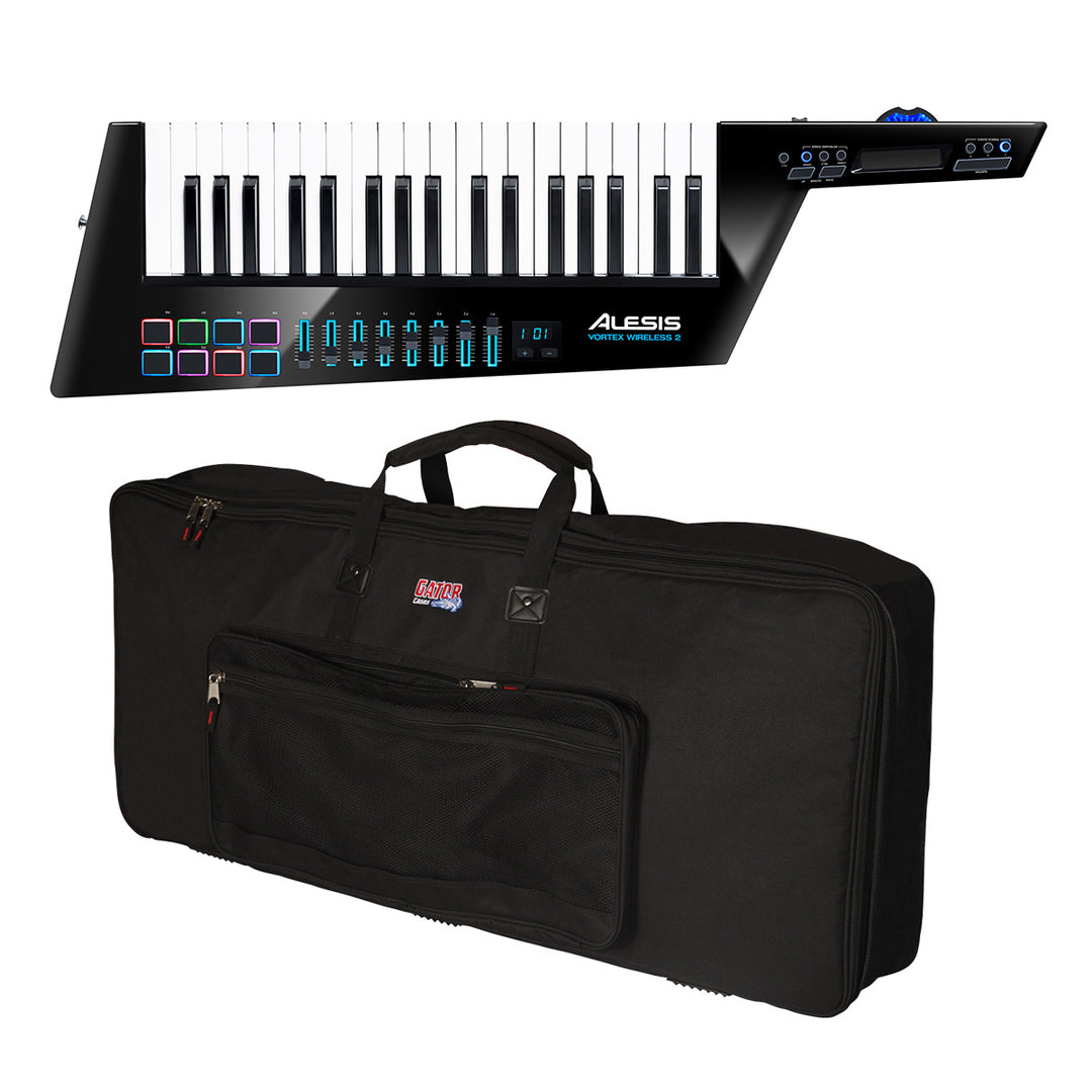 Alesis Vortex Wireless 2 USB/MIDI Keytar Controller CARRY BAG KIT ...