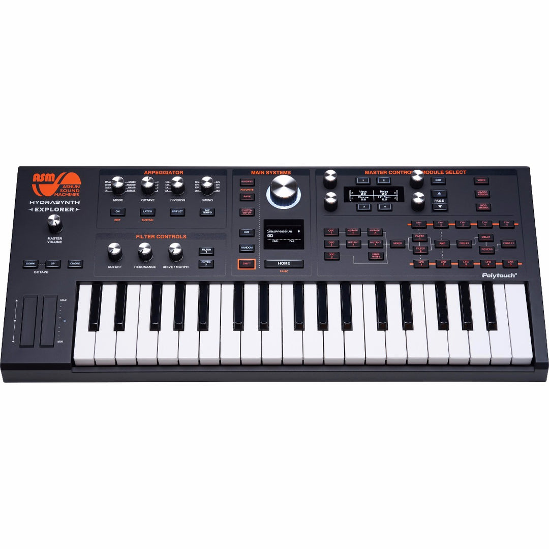 ASM Hydrasynth Explorer Polyphonic Wavemorphing Synthesizer DECKSAVER ...