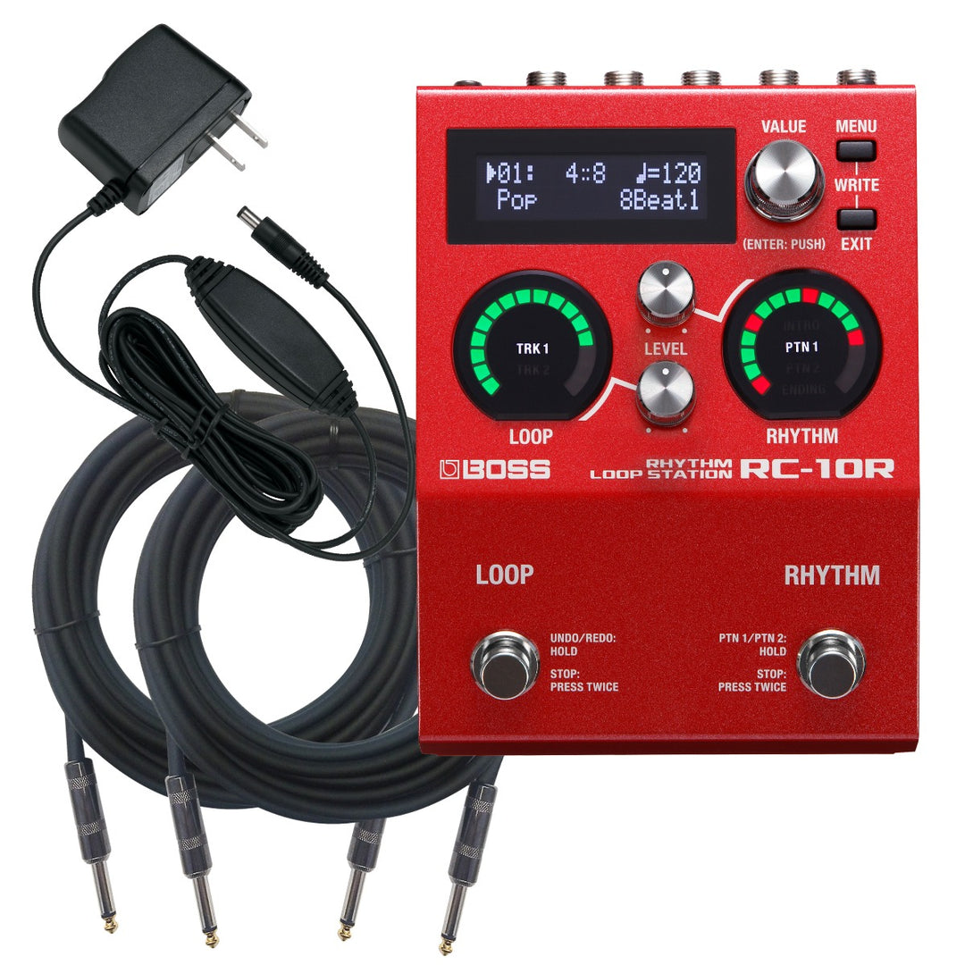 BOSS RC-10R Rhythm Loop Station BONUS PAK – Kraft Music