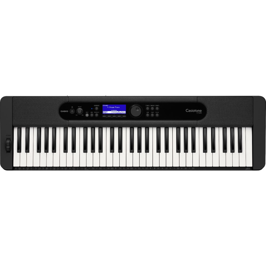 Casio Casiotone CT-S400 Portable Keyboard - Black – Kraft Music