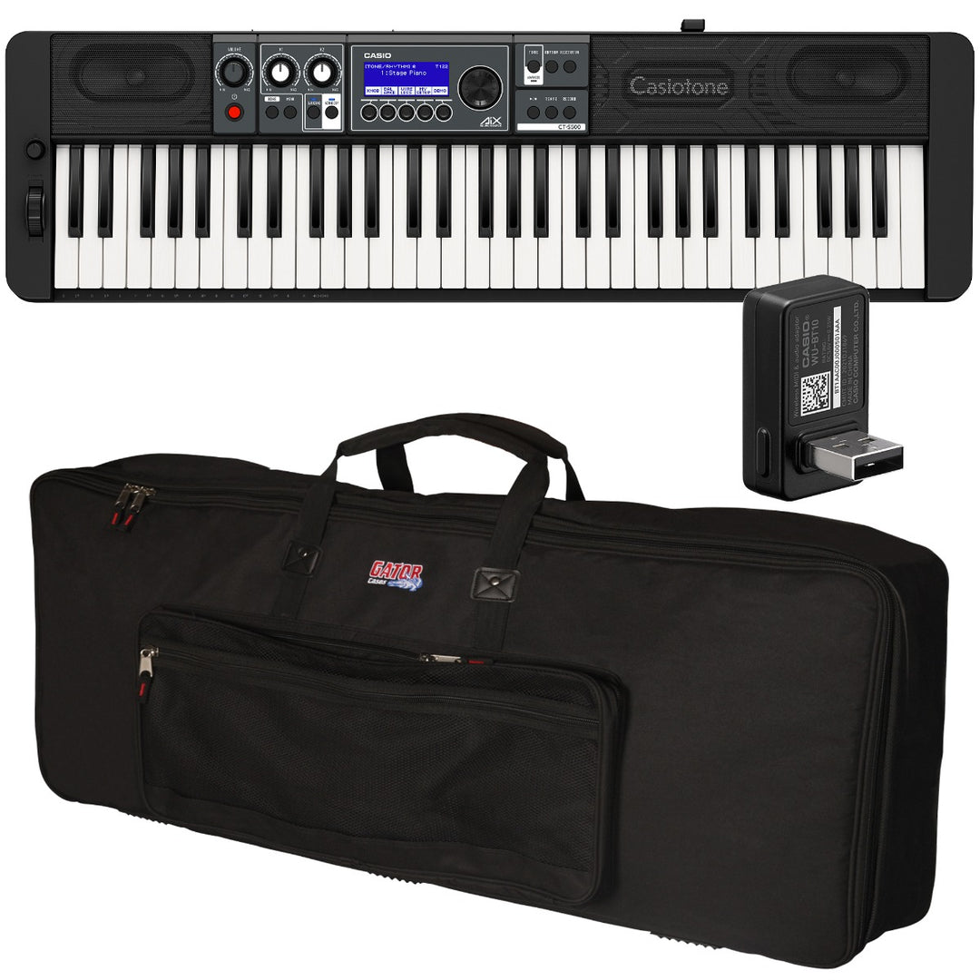 Casio Casiotone CT-S500 Portable Keyboard CARRY BAG KIT – Kraft Music
