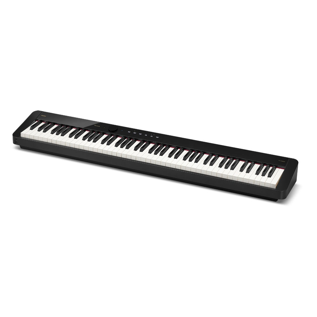 Casio PX-S5000 Digital Piano - Black COMPLETE HOME BUNDLE PLUS SUBWOOF ...