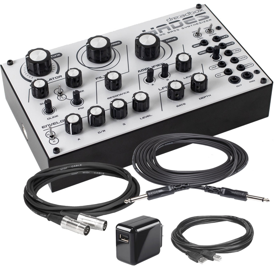 Dreadbox Hades Reissue Monophonic Analog Bass Synthesizer POWER & CABL ...