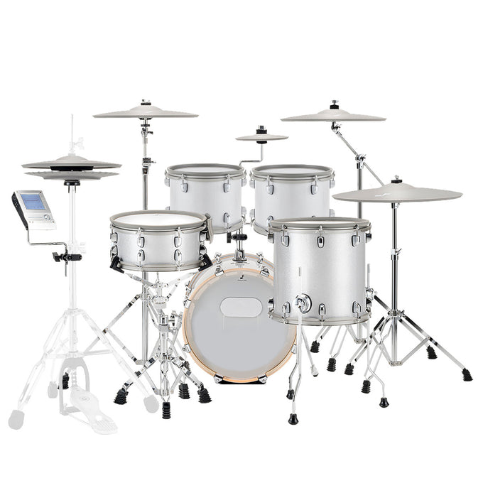 EFNOTE 5 Electronic Drum Set - White Sparkle MONITOR PAK – Kraft Music