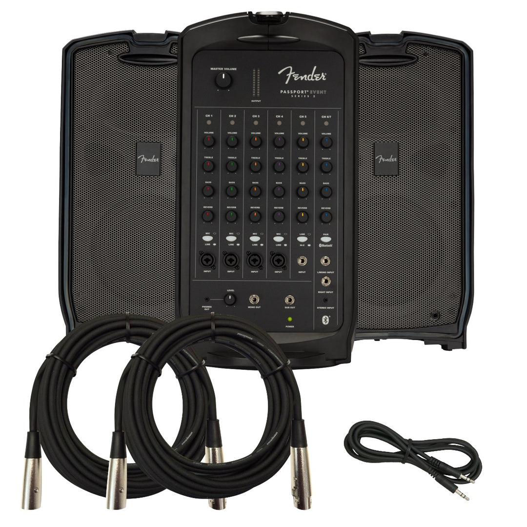 Fender Passport Event Series 2 Portable PA System CABLE KIT – Kraft Music