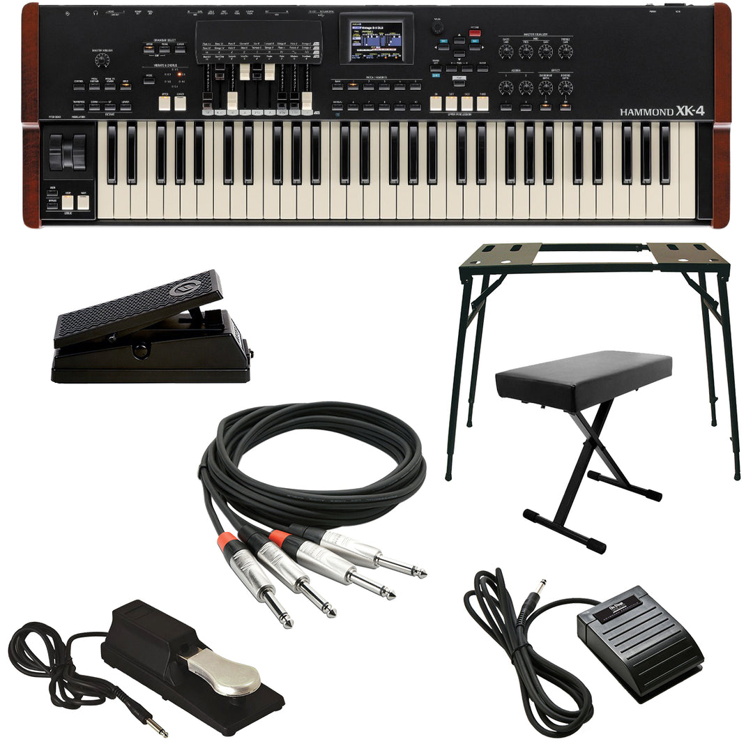 Hammond XK-4 Organ KEY ESSENTIALS BUNDLE – Kraft Music