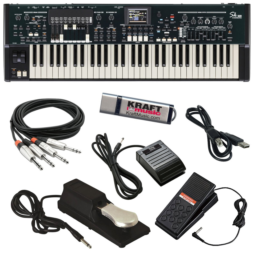 Hammond SK Pro 61 Portable Organ CABLE KIT – Kraft Music
