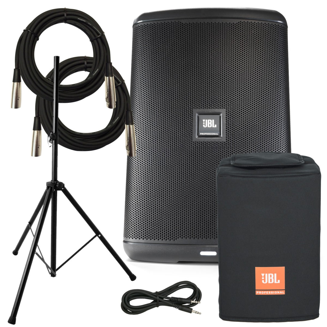JBL EON ONE Compact Portable PA Speaker AUDIO ESSENTIALS BUNDLE – Kraft ...