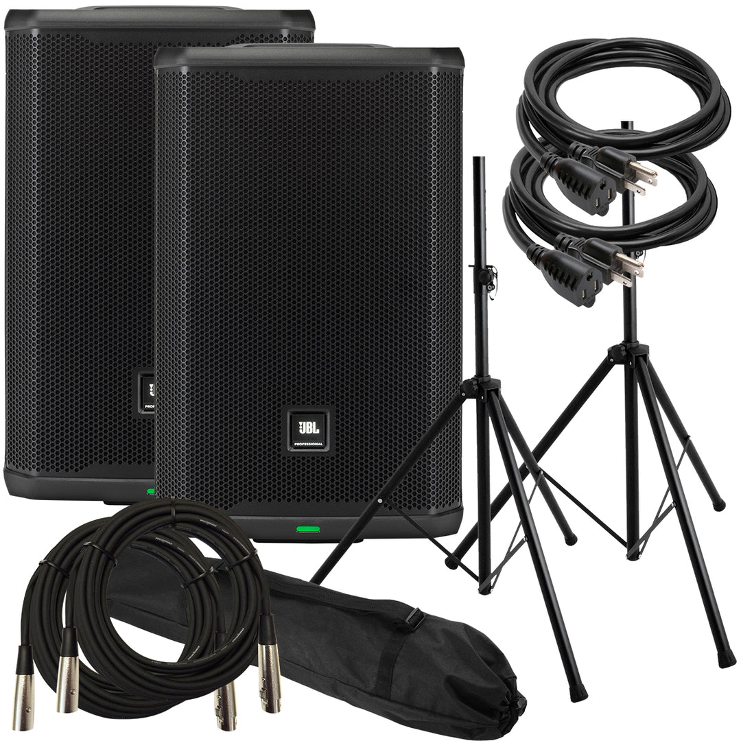 JBL PRX908 8" Powered Speaker AUDIO ESSENTIALS BUNDLE – Kraft Music