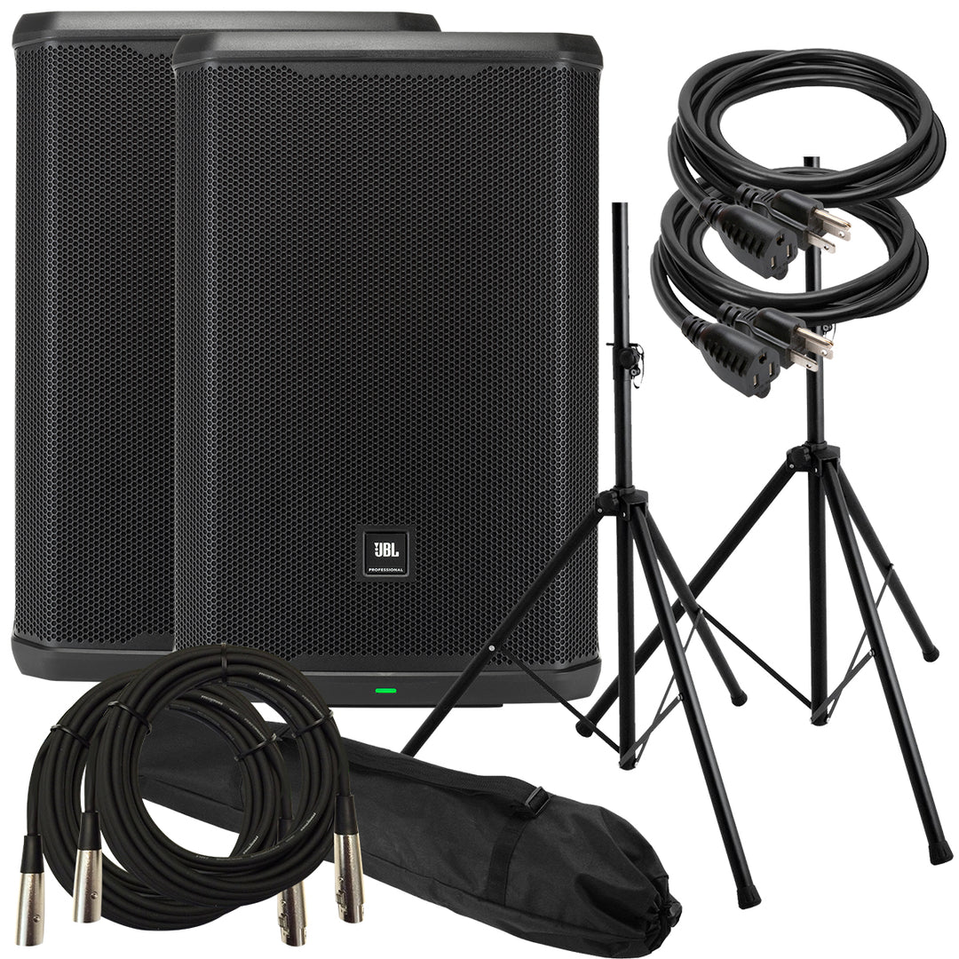 JBL PRX915 15" Powered Speaker AUDIO ESSENTIALS BUNDLE – Kraft Music