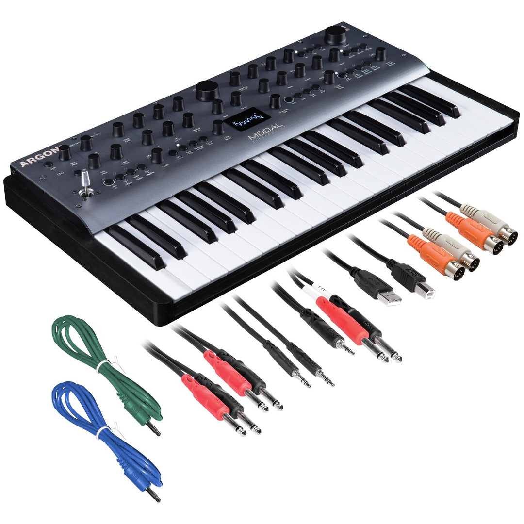 Modal Electronics Argon8 37-Key Polyphonic Wavetable Synthesizer CABLE ...