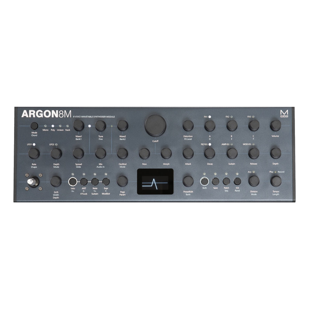 Modal Electronics Argon8M Polyphonic Wavetable Synthesizer Module ...