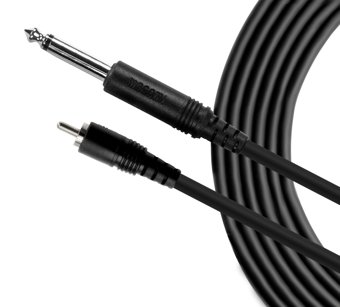 Mogami Pure Patch RCA to 1/4" TS Cable - 15' – Kraft Music