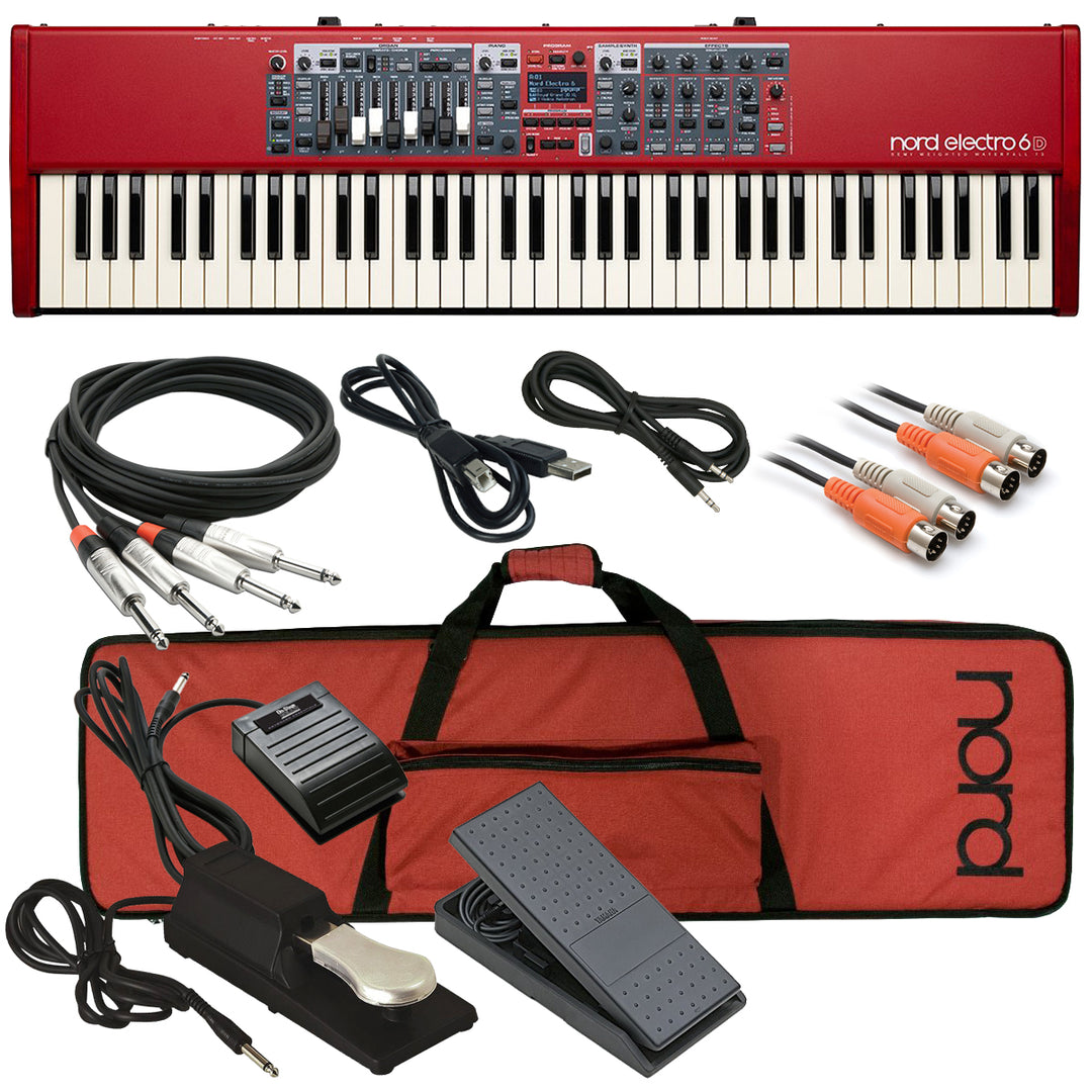 Nord Electro 6D 73 Stage Keyboard BONUS PAK – Kraft Music