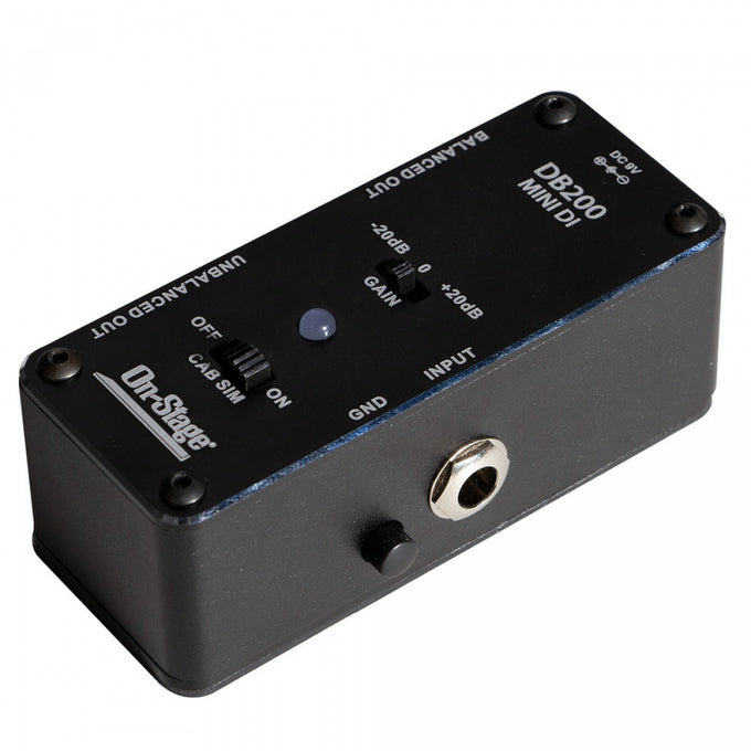 On-Stage DB200 Mini DI Box – Kraft Music